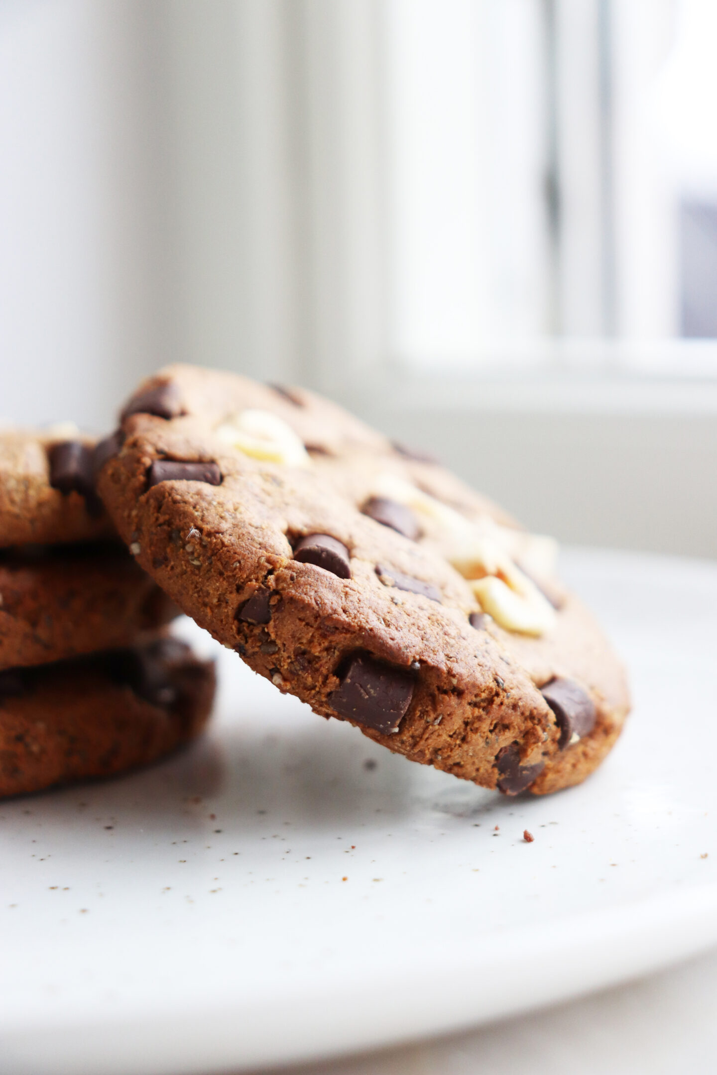 The most fabulous Chestnut Coffee Chocolate Chip cookies – Hanna's Corner