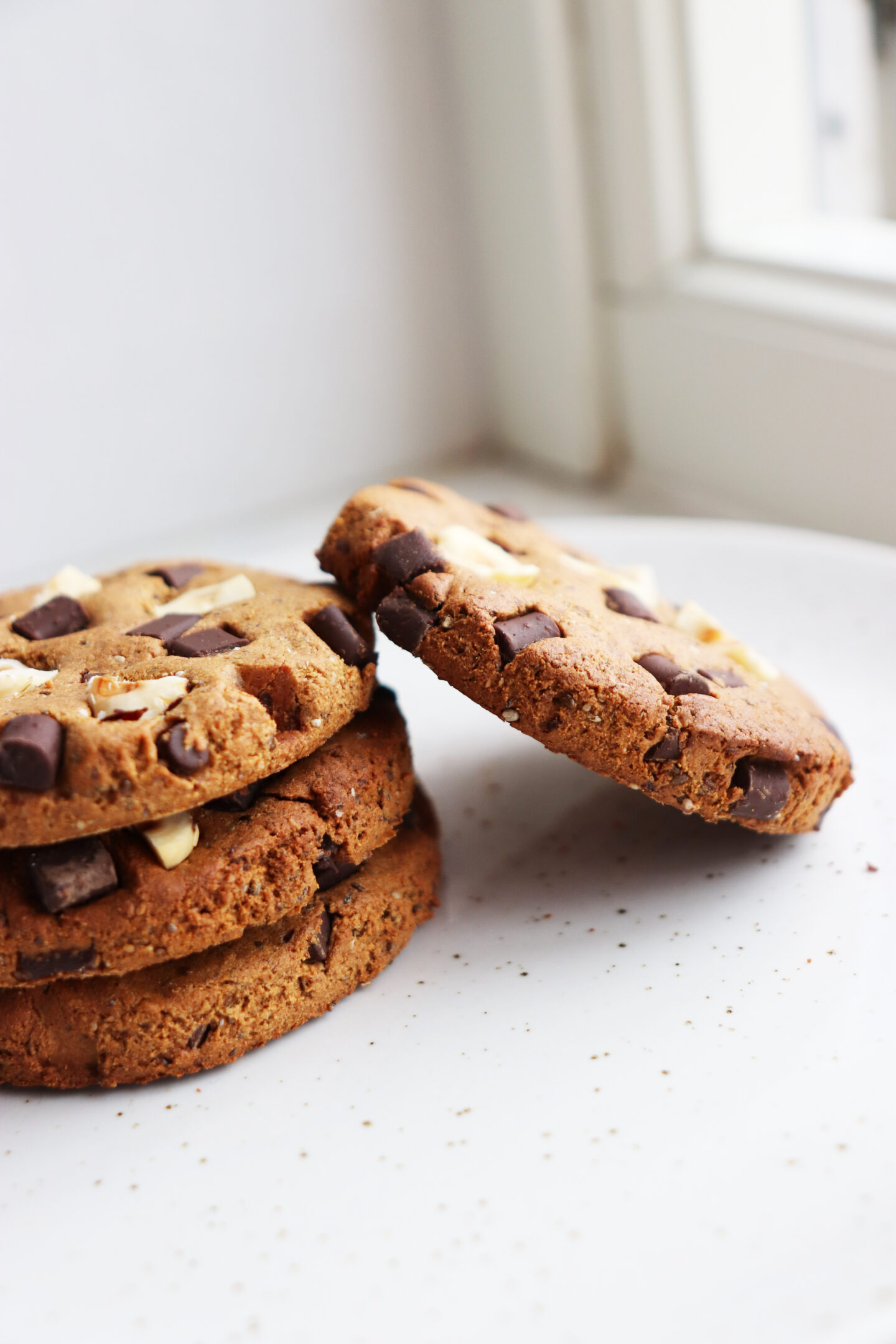 The most fabulous Chestnut Coffee Chocolate Chip cookies – Hanna's Corner